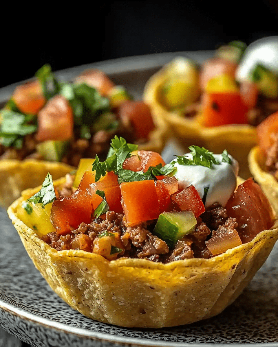 Taco Cups - homeasyrecipes