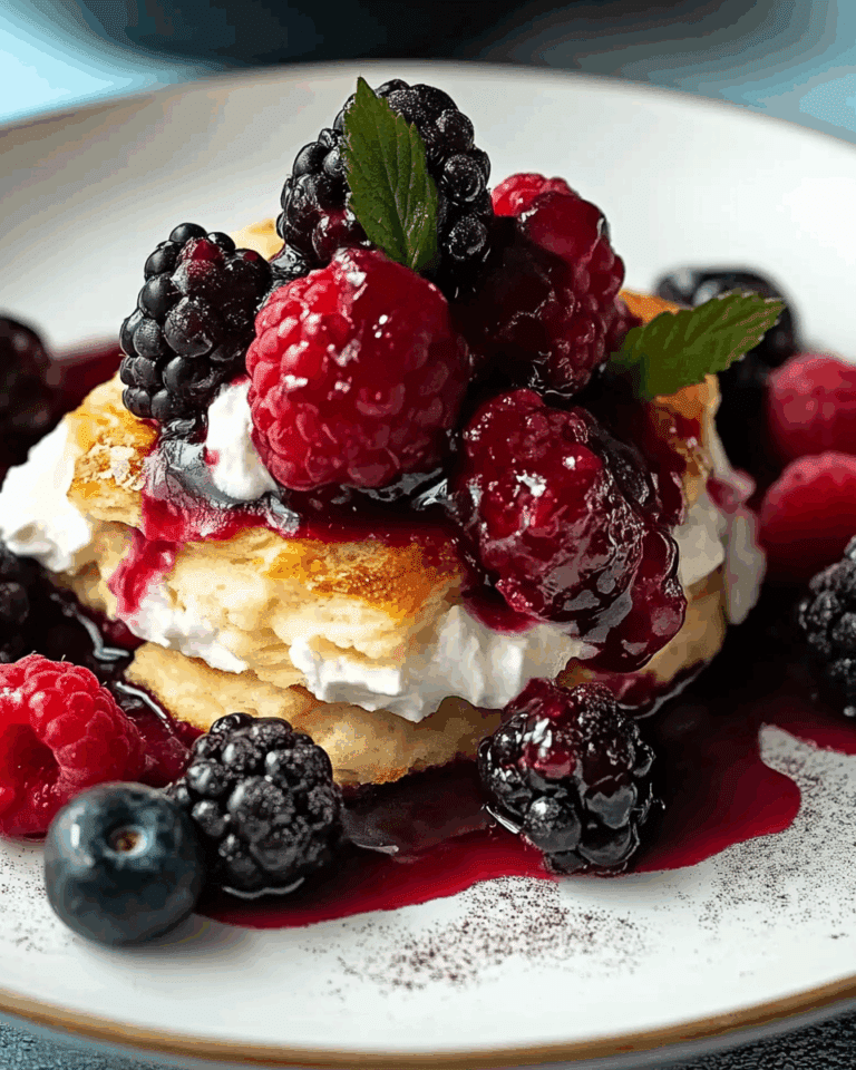 Perfect Berry Shortcakes - homeasyrecipes