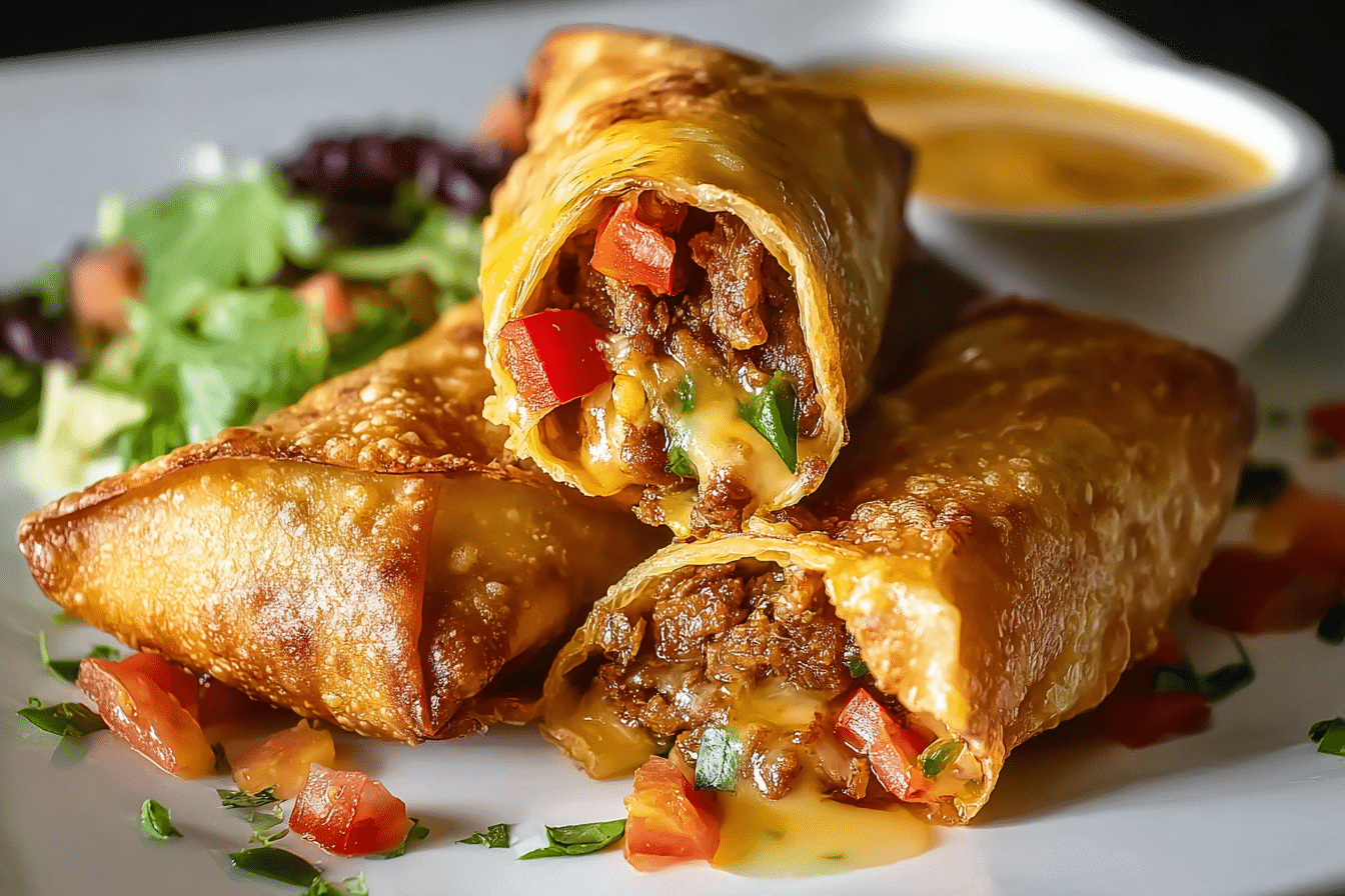 Nacho Egg Rolls – The Best Crunchy Snack Recipe of the Year