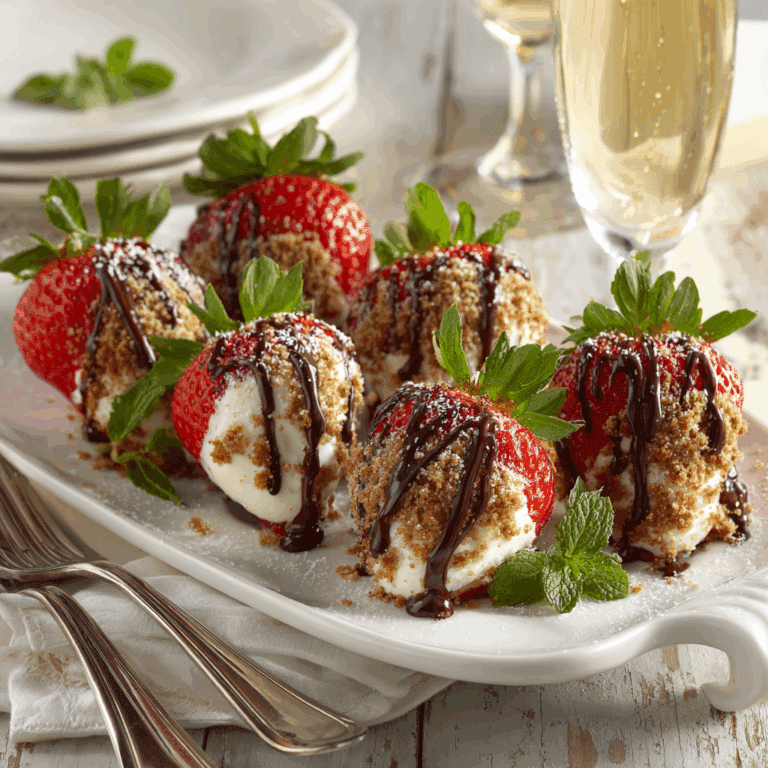 Cheesecake Deviled Strawberries – The Best No-Bake Dessert Ever!