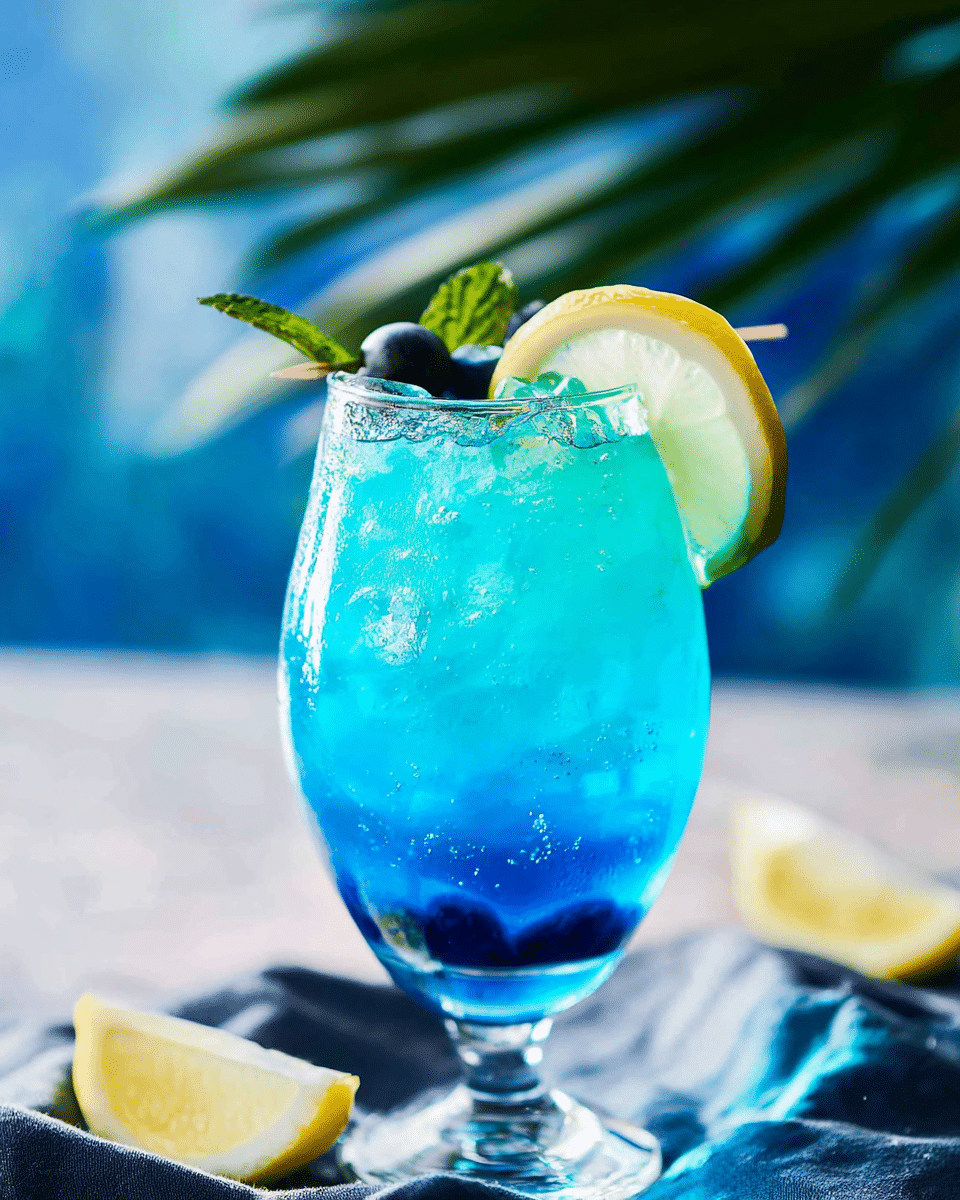 How To Make Irresistible Refreshing Blue Lagoon Mocktail Recipe That ...
