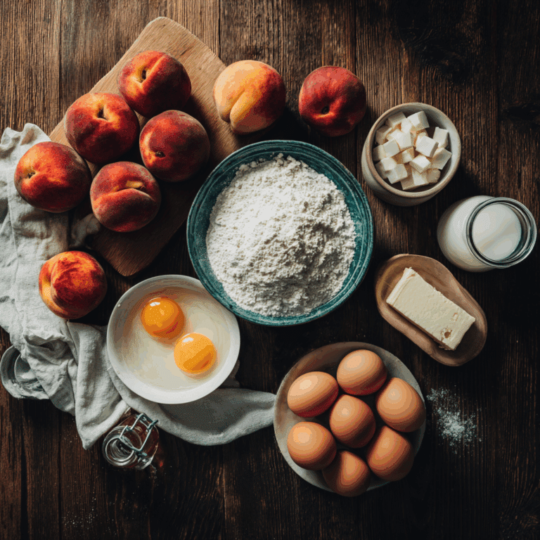 Summer Peach Cake Recipe – The Most Delicious Summer Dessert (2025)