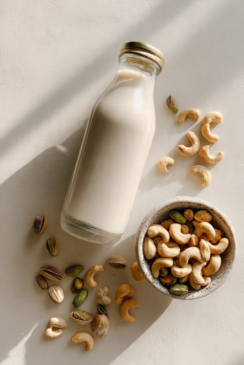 Blender Pistachio Nut Milk Recipe - homeasyrecipes