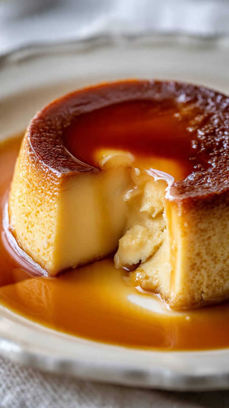 Pressure Cooker Flan - homeasyrecipes