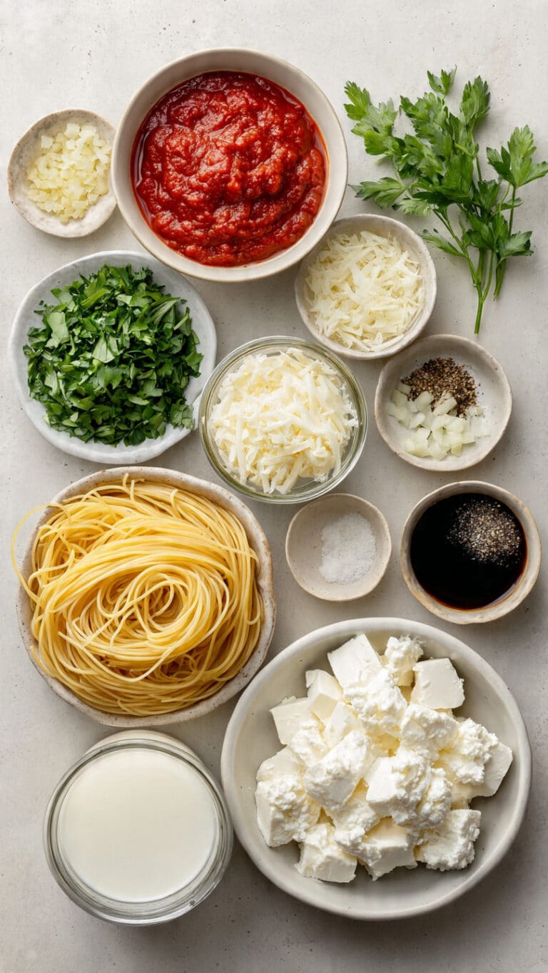 Creamy Italian-Style Baked Spaghetti - homeasyrecipes